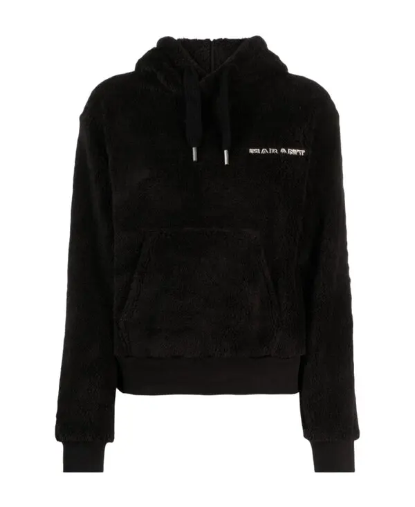 Isabel Marant Étoile Fleece Hoodie With Rib Details