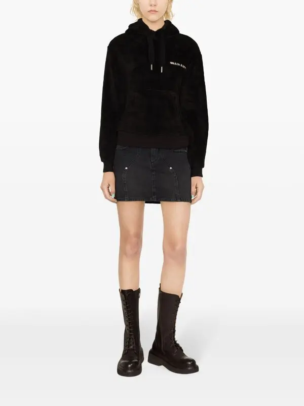 Isabel Marant Étoile Fleece Hoodie With Rib Details
