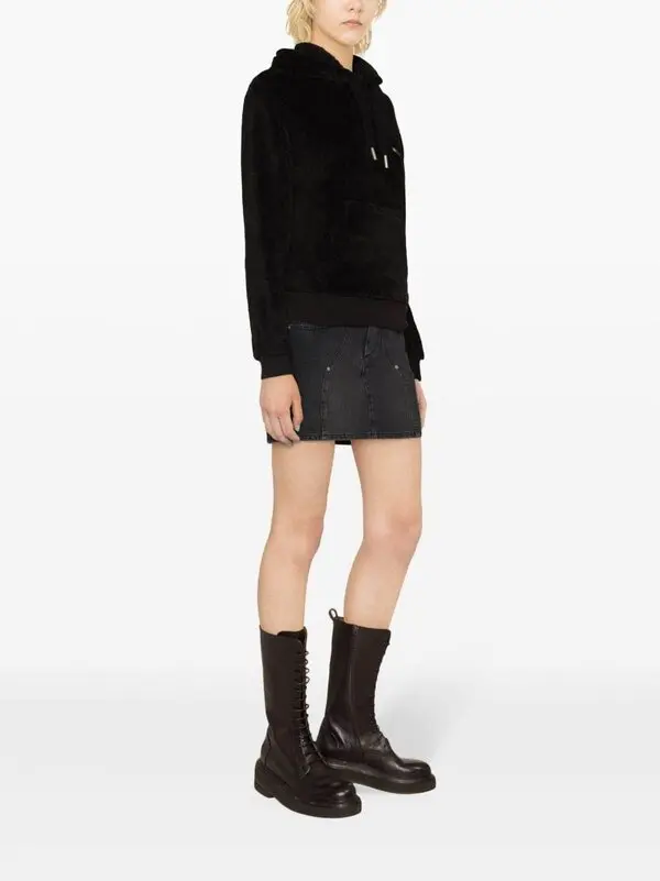 Isabel Marant Étoile Fleece Hoodie With Rib Details