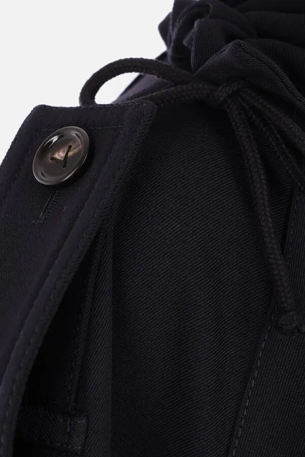 Bottega Veneta Double-breasted Belted Trench Coat - Black