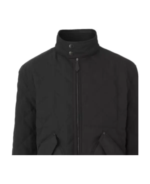 Burberry Quilted Zipped Jacket