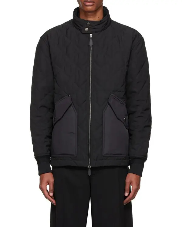 Burberry Quilted Zipped Jacket