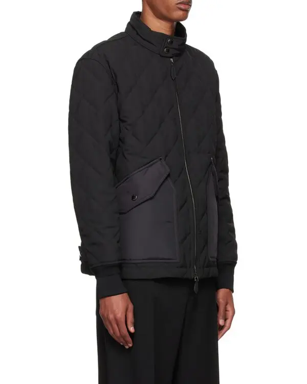 Burberry Quilted Zipped Jacket