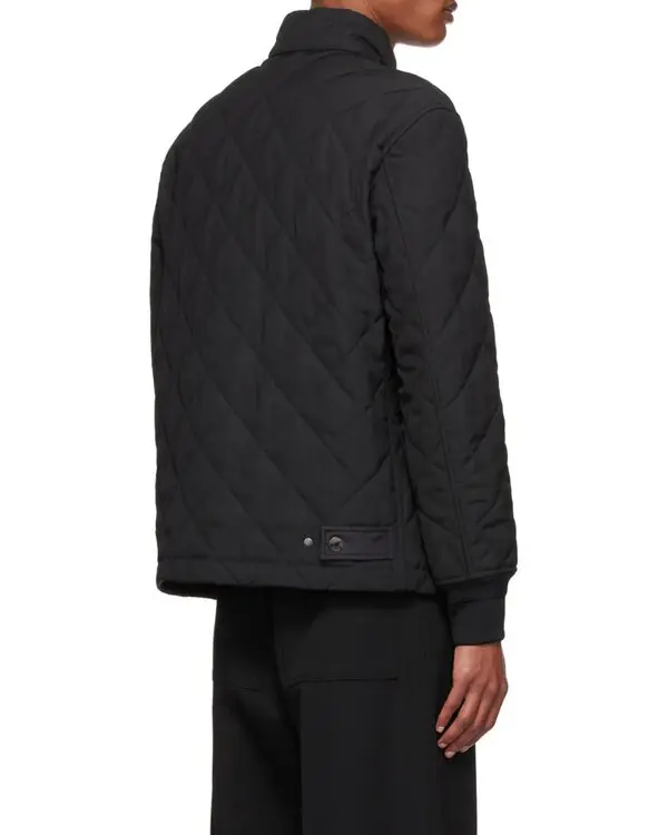 Burberry Quilted Zipped Jacket