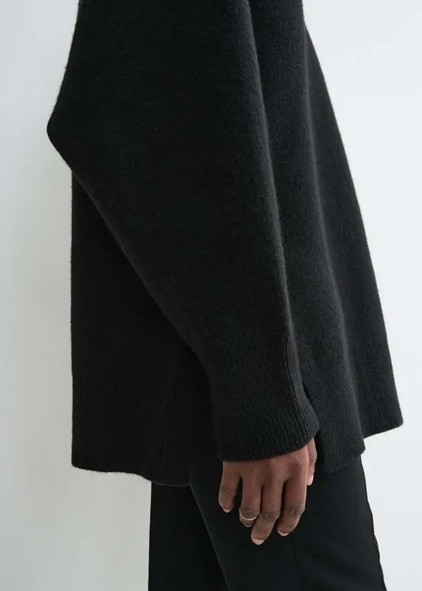 TOTEME Double-knit Sweater With Side Slits