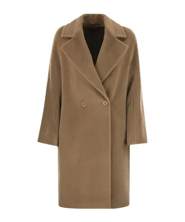 Max Mara Tokio Double Breasted Coat - No
