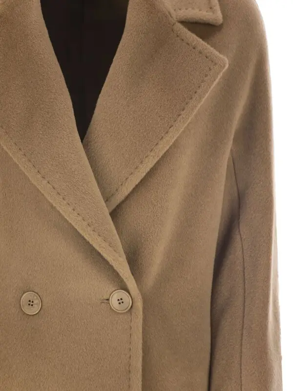 Max Mara Tokio Double Breasted Coat - No