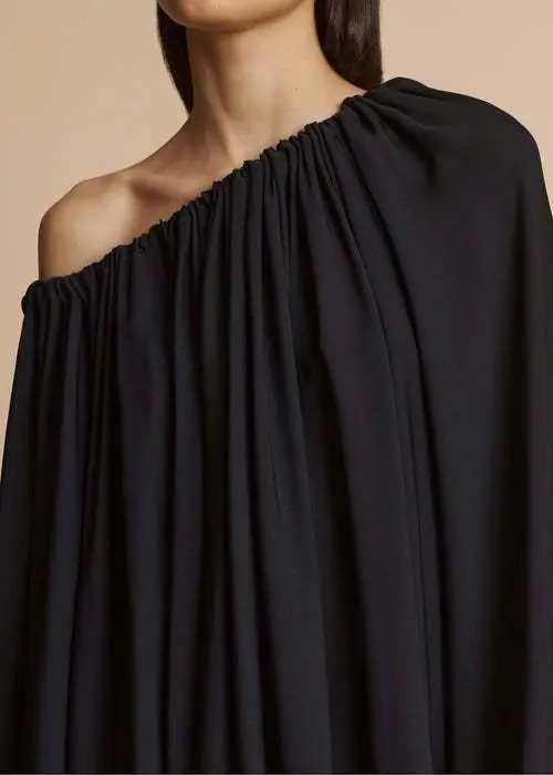 Khaite Nash Draped Blouse