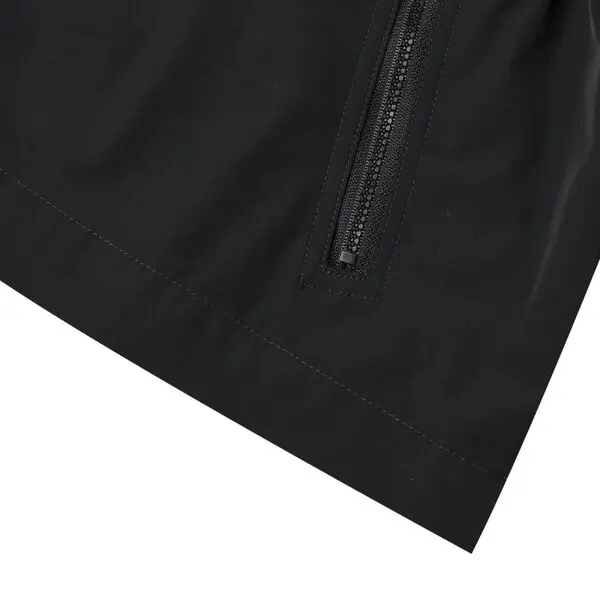 Burberry Hooded Jacket With Drawstring Waist - Black