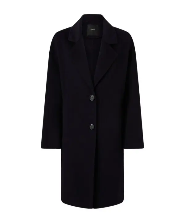 Pinko Wool Coat - Black
