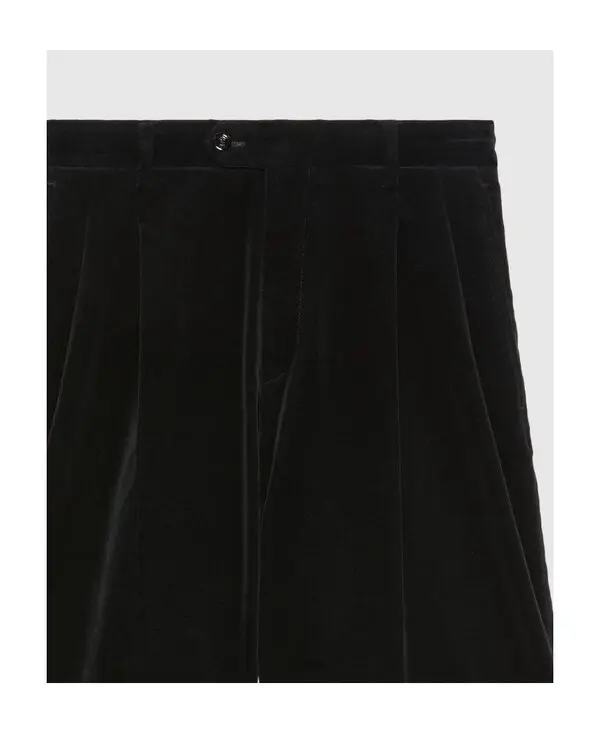 Gucci Stretch Corduroy Pleated Knee-length Shorts