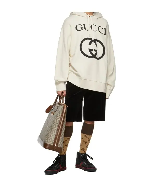 Gucci Stretch Corduroy Pleated Knee-length Shorts