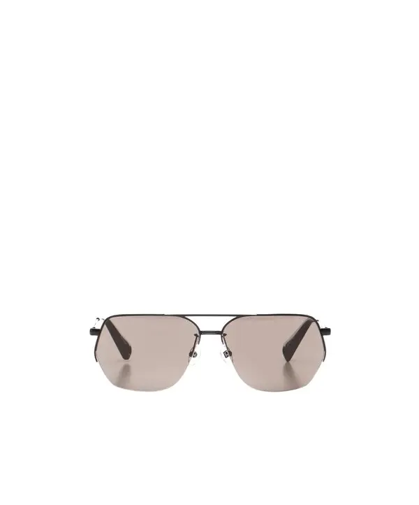 Jacquemus Half Rim Sunglasses - Nude