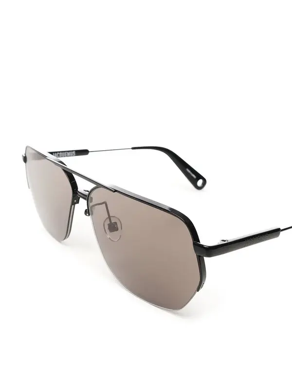 Jacquemus X Linda Farrow Aviator Sunglasses
