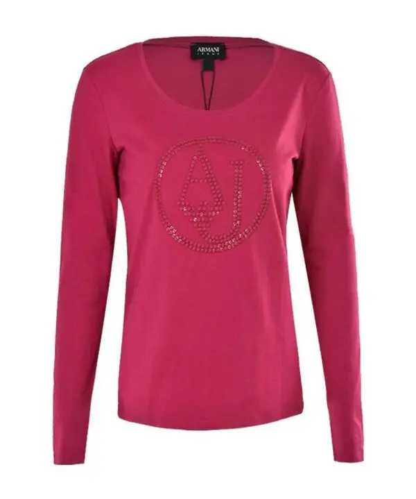 Emporio Armani Long Sleeve Logo T-shirt