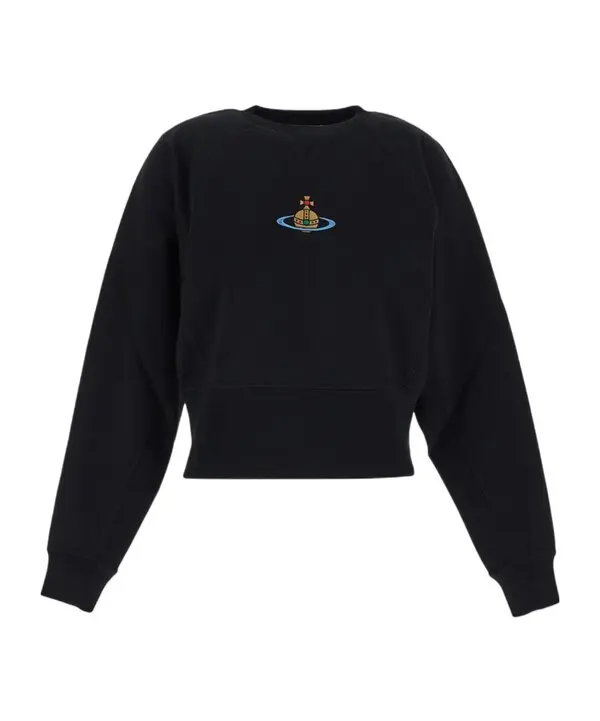 VIVIENNE WESTWOOD Orb Embroidered Crewneck Sweatshirt