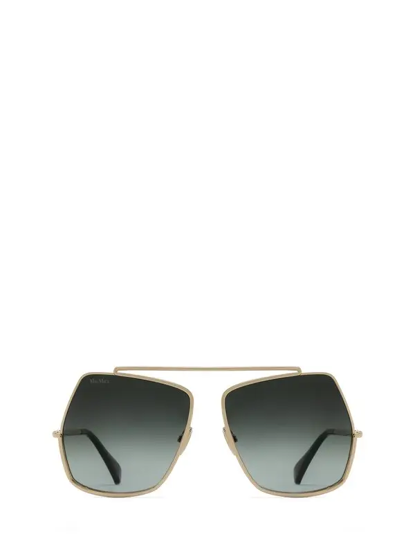 Max Mara Navigator Sunglasses - Shiny Pale Gold