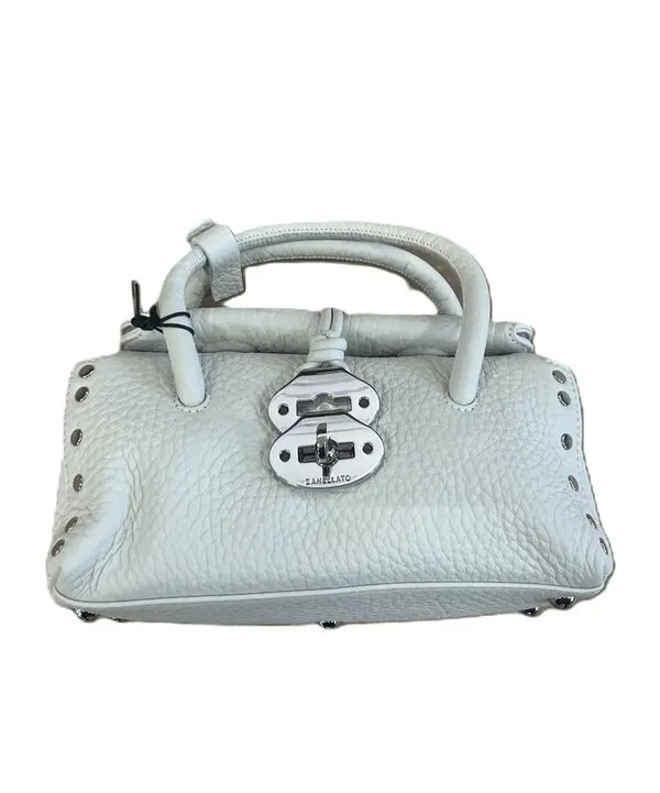 ZANELLATO Dotta Centauro Baby Top Handle Bag - Gray