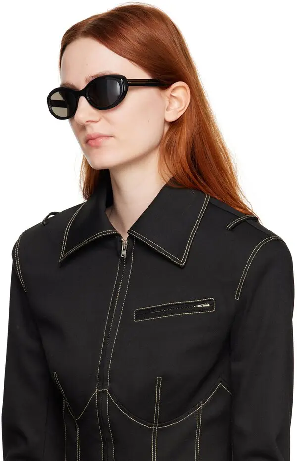 Khaite X Oliver Peoples 1969c Sunglasses - Black
