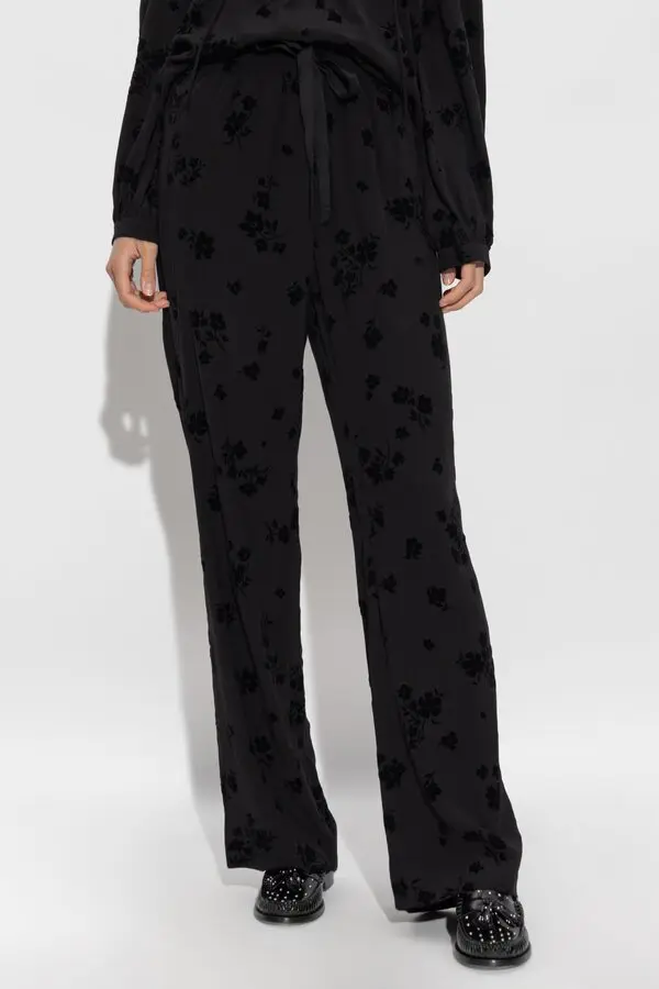 Zadig&Voltaire Floral Drawstring Trousers