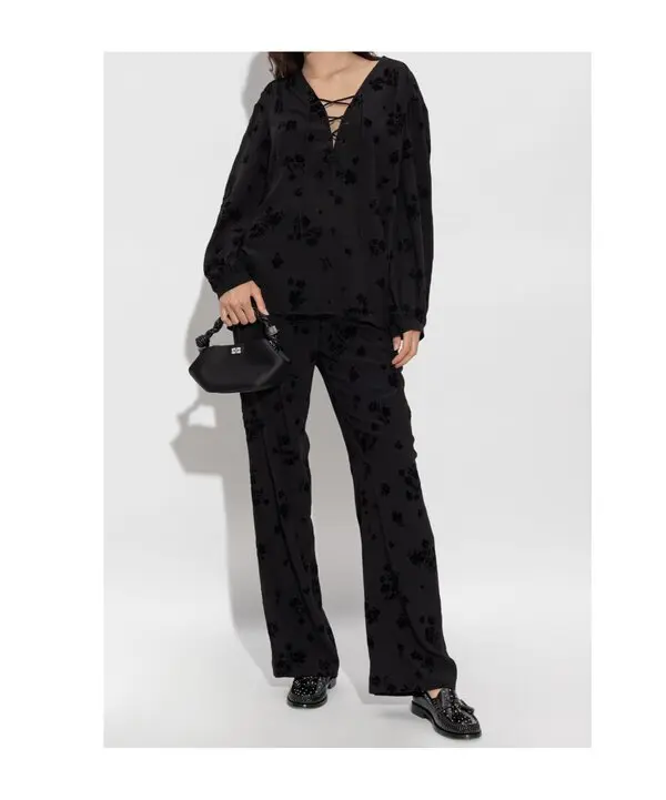 Zadig&Voltaire Floral Drawstring Trousers