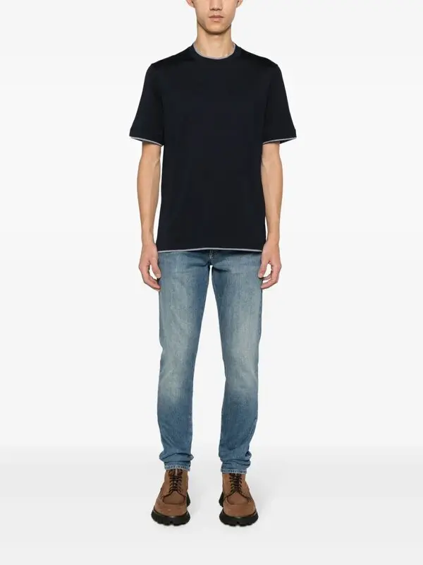 Brunello Cucinelli Layered-effect Crewneck T-shirt
