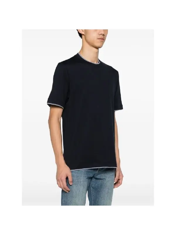 Brunello Cucinelli Layered-effect Crewneck T-shirt