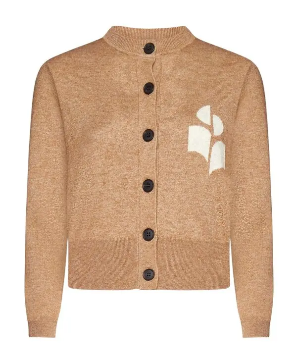 Isabel Marant Étoile Newton" Button-up Cardigan - Brown