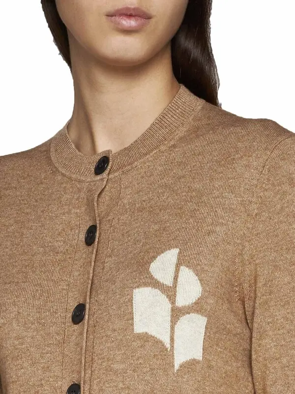 Isabel Marant Étoile Newton" Button-up Cardigan - Brown