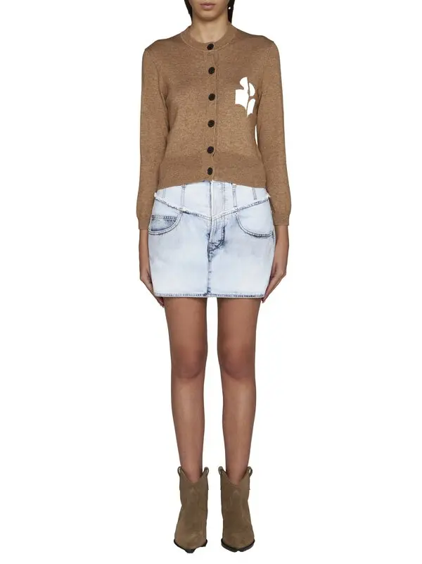 Isabel Marant Étoile Newton" Button-up Cardigan - Brown