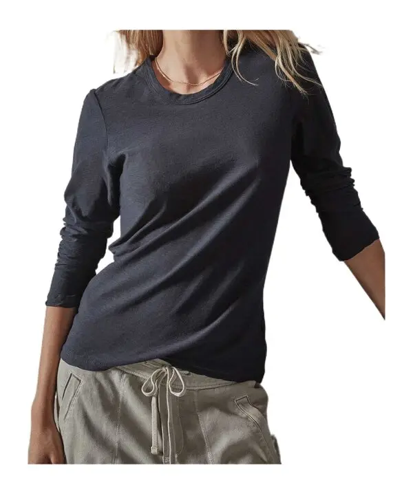 JAMES PERSE Long Sleeve Crewneck T-shirt