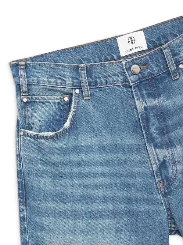 ANINE BING Gavin Mid-rise Boyfriend Jeans