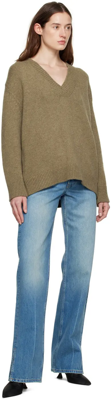 ANINE BING Gavin Mid-rise Boyfriend Jeans