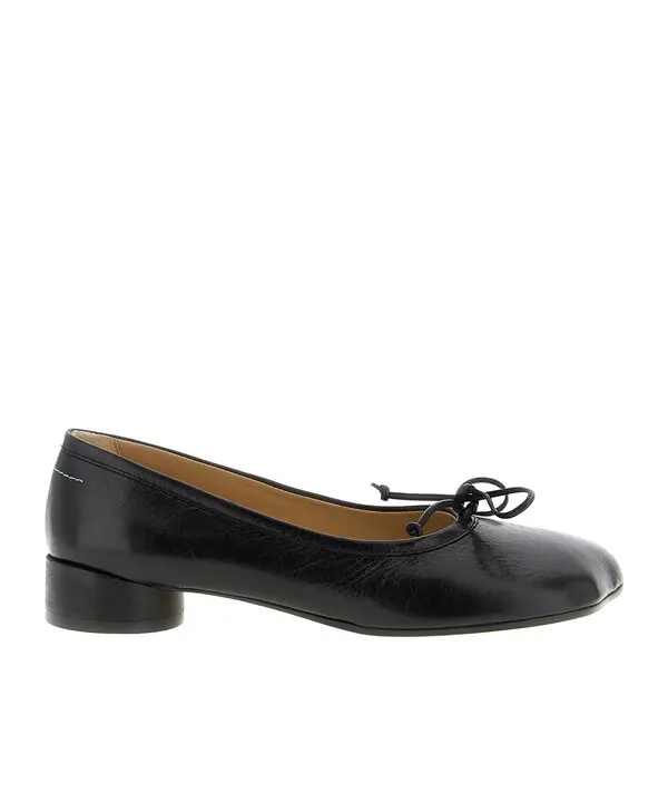 MAISON MARGIELA Anatomic Numeric Ballerinas - Black