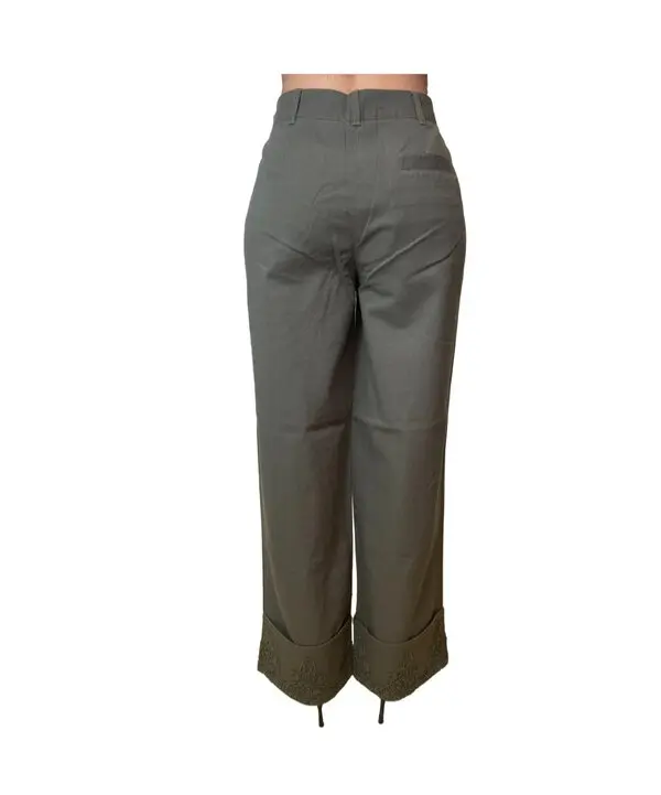 Liu Jo Embellished Wide-leg Trousers