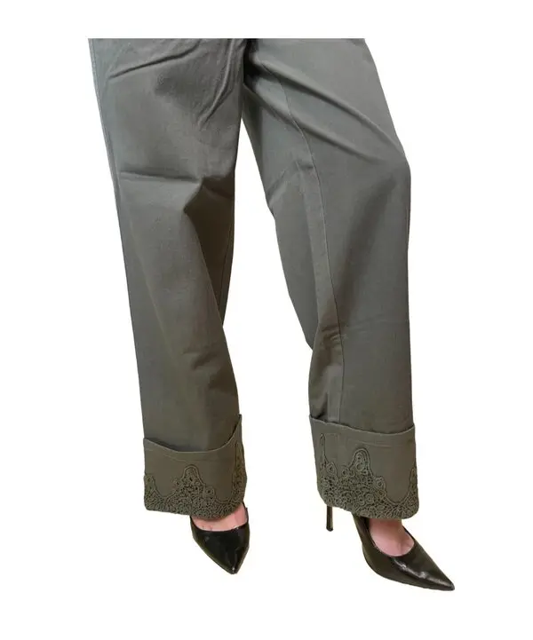 Liu Jo Embellished Wide-leg Trousers