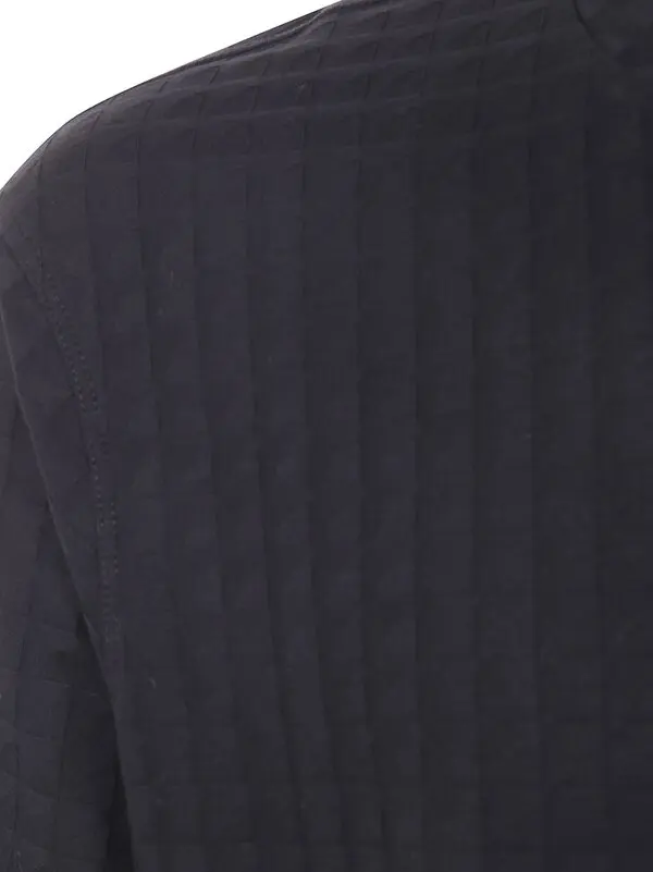 Emporio Armani Textured T-shirt - Black