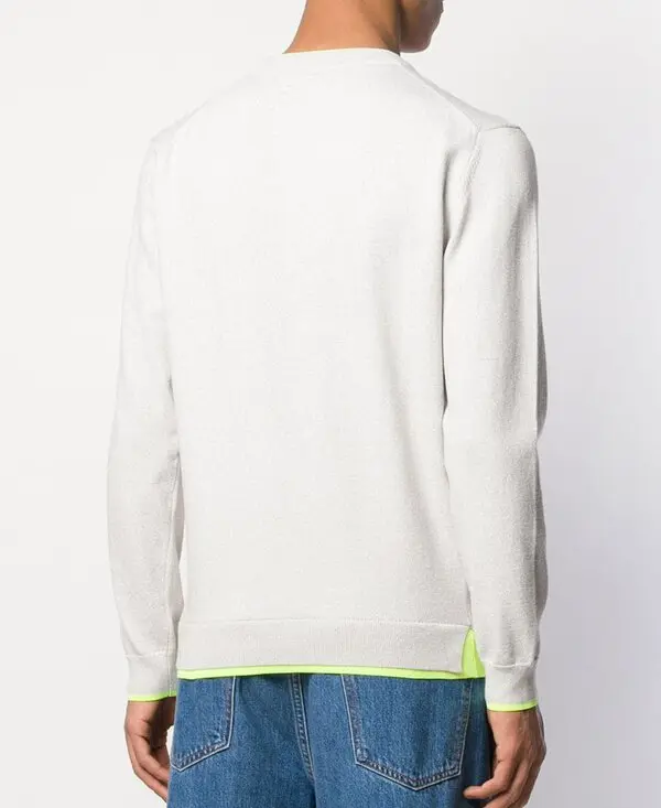 Kenzo Round Neck Logo Pullover - White