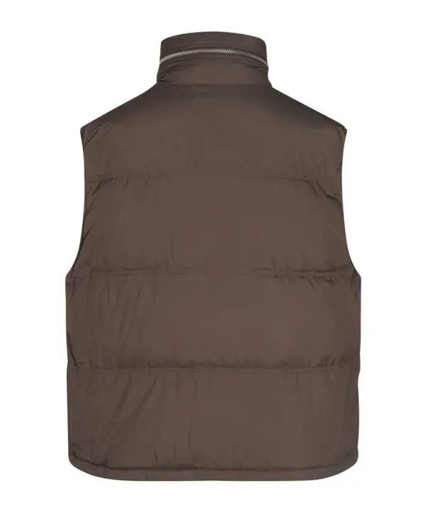 Ami Monogram Patch Puffer Gilet