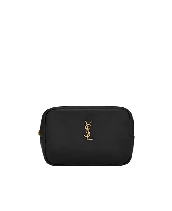 Saint Laurent Cassandre Logo Plaque Clutch Bag