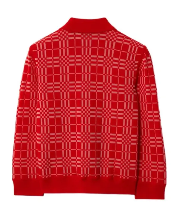 Burberry Vintage Check Collar Cardigan