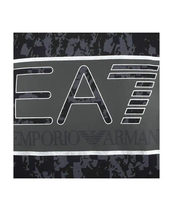 EA7 Camouflage Logo Hoodie