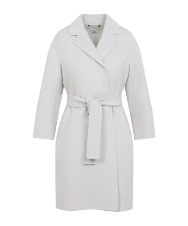 Max Mara Arona Belted Coat - Ivory