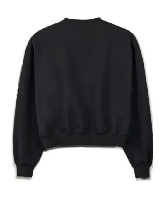 Y3 Brushed Terry Boxy Crewneck Sweatshirt