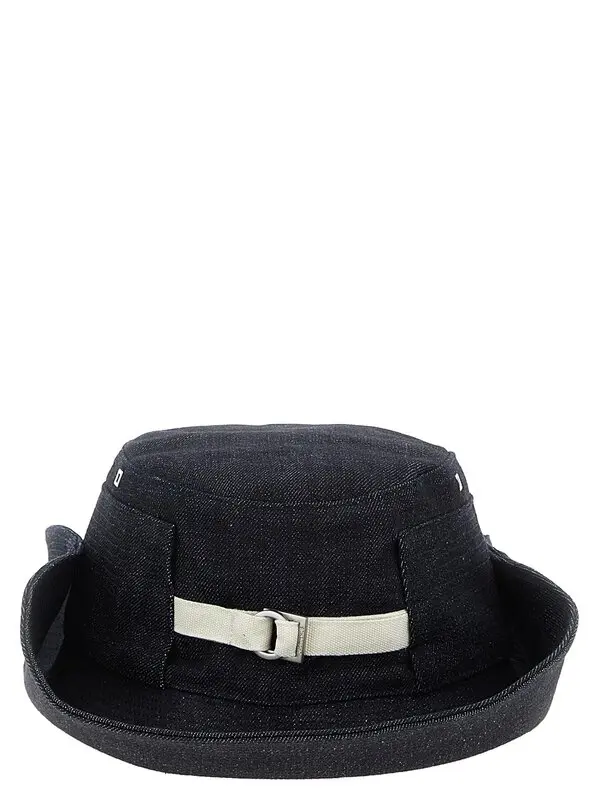 Jacquemus Le Chapeau De Dénimes' Bucket Hat - Black