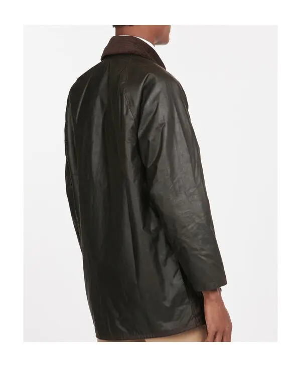Barbour Beaufort Waxed Cotton Jacket - Black
