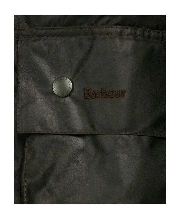 Barbour Beaufort Waxed Cotton Jacket - Black