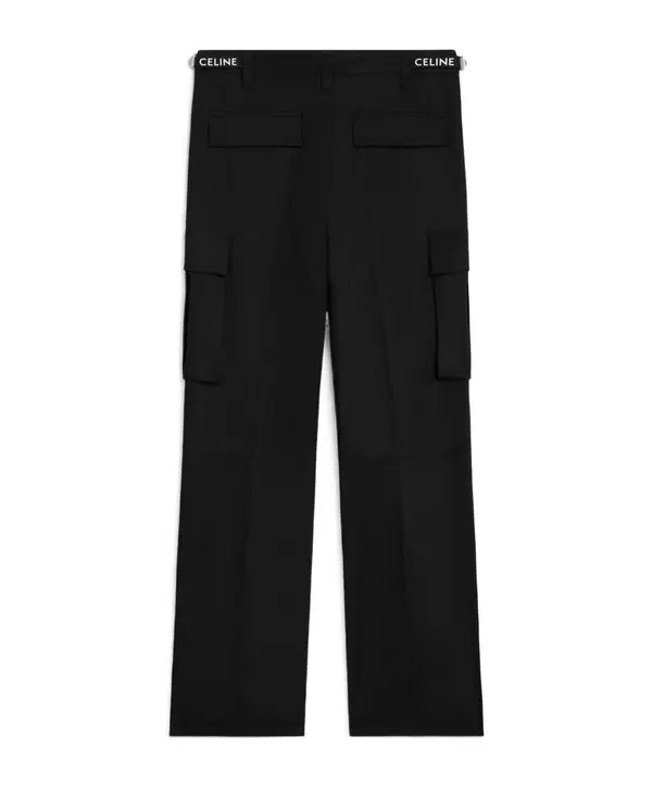 Celine Cargo Pants In Technical Cotton