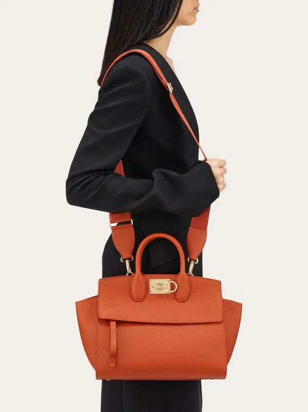 FERRAGAMO Studio Soft Logo Shoulder Bag