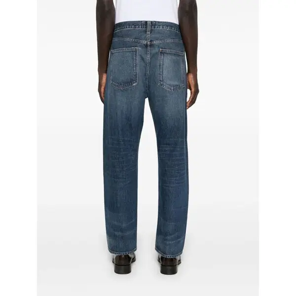 AGOLDE 90's Mid-rise Cropped Jeans - Blue